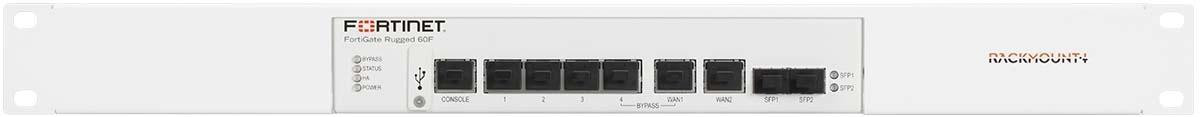 FortiGate Rugged 60F / 60F-3G4G - Kit de montaje en rack